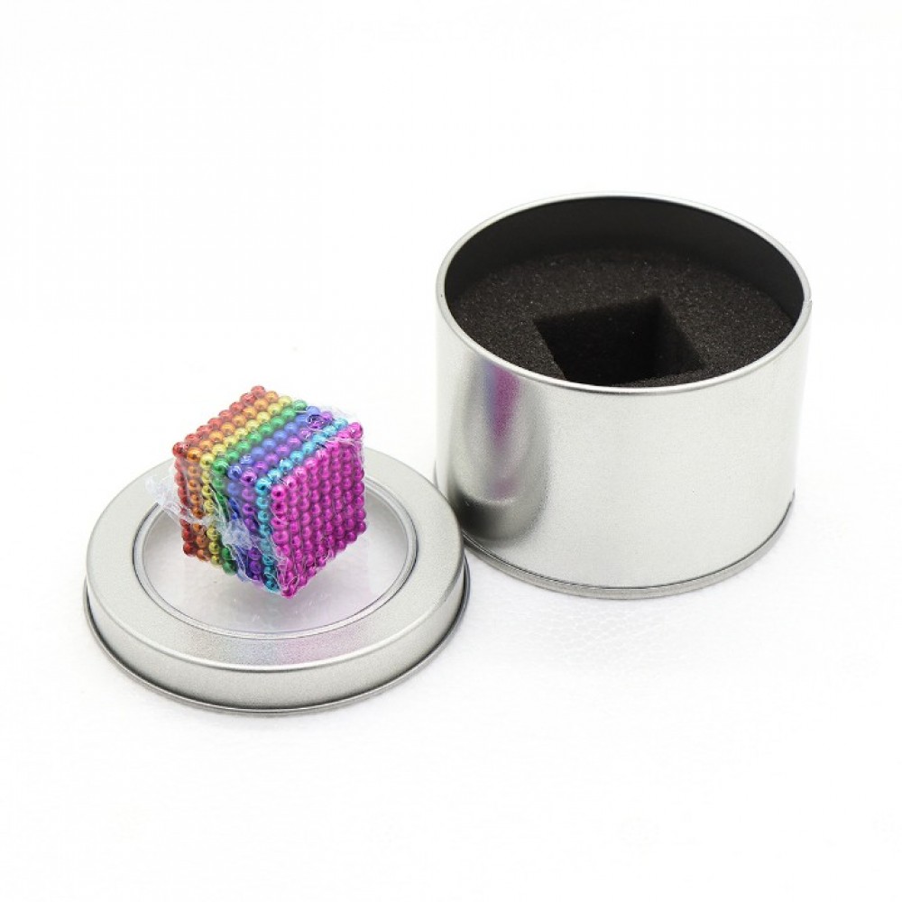 512 Magnetic Balls - 5mm Colorful Cube Puzzle