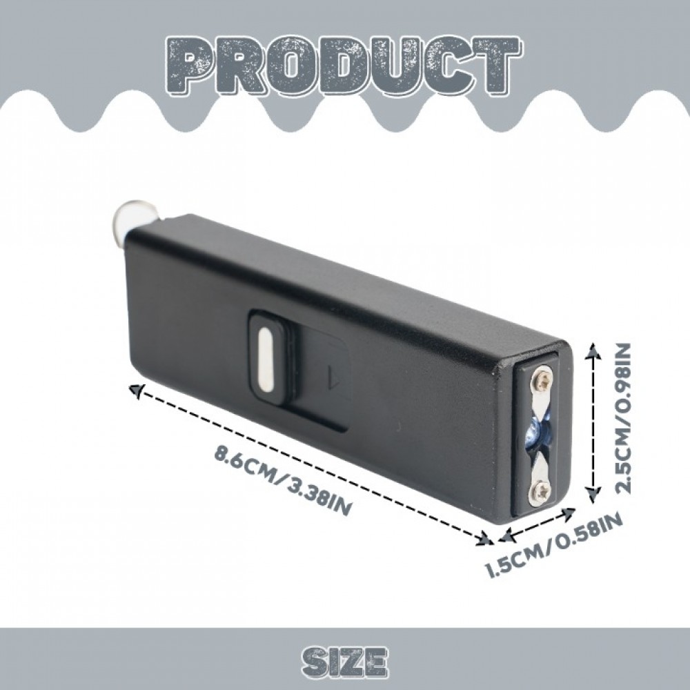 3-in-1 Arc Lighter with Flashlight & Electric Shock – Rechargeable ...